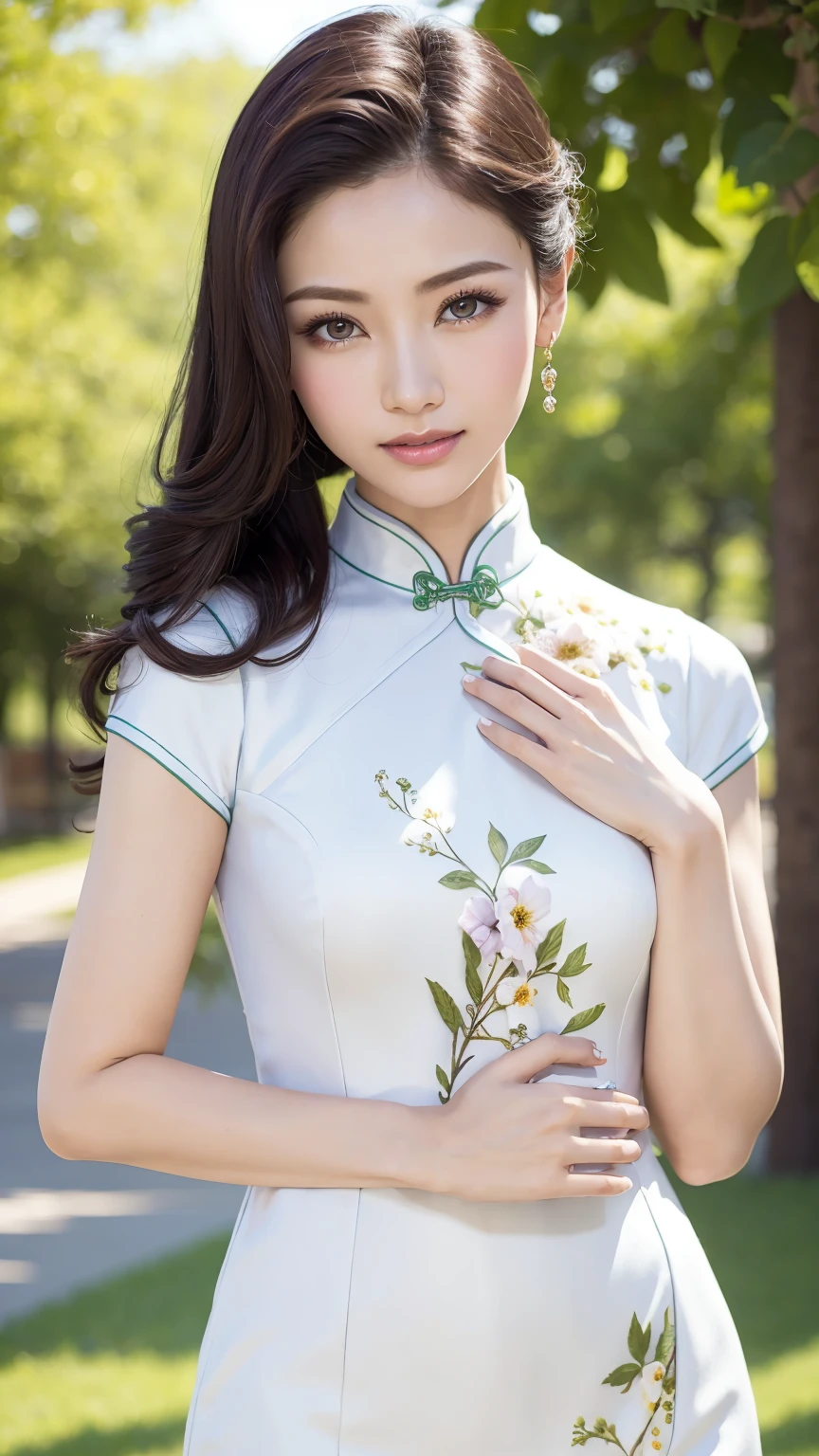 1 fashion model 18 years old [[[[close up]]]], [[[[neck]]]], - SeaArt AI