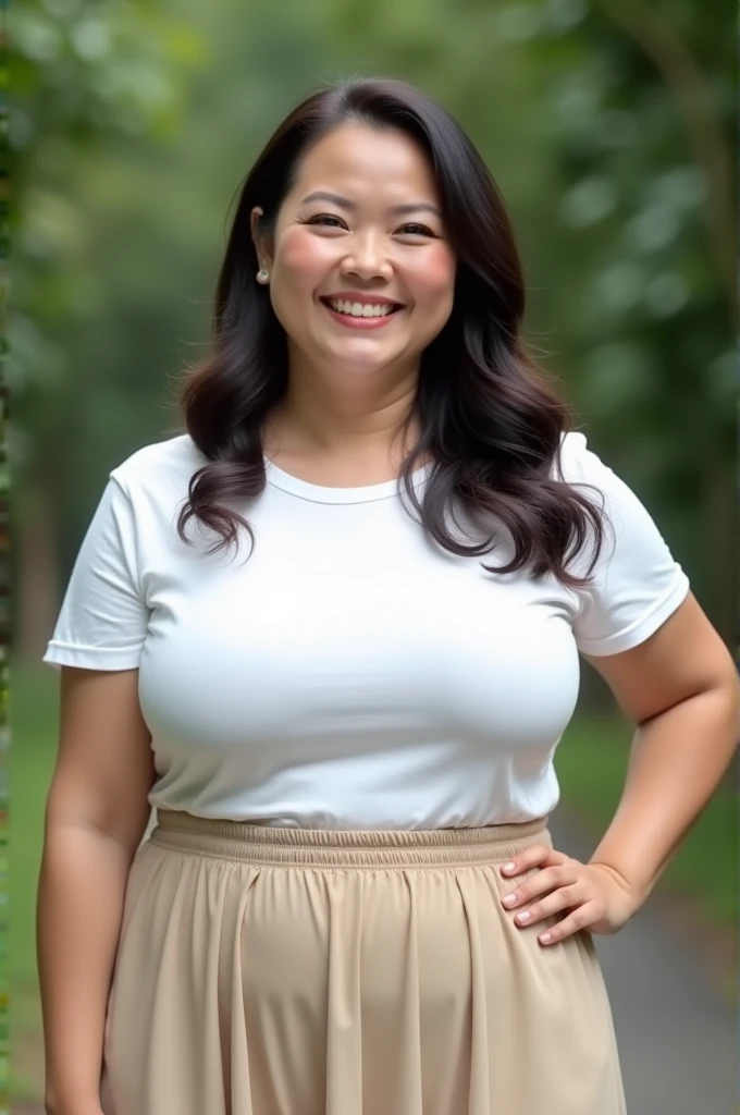 Mature and attractive woman、35 years old、1 person、bbw、full body - SeaArt AI