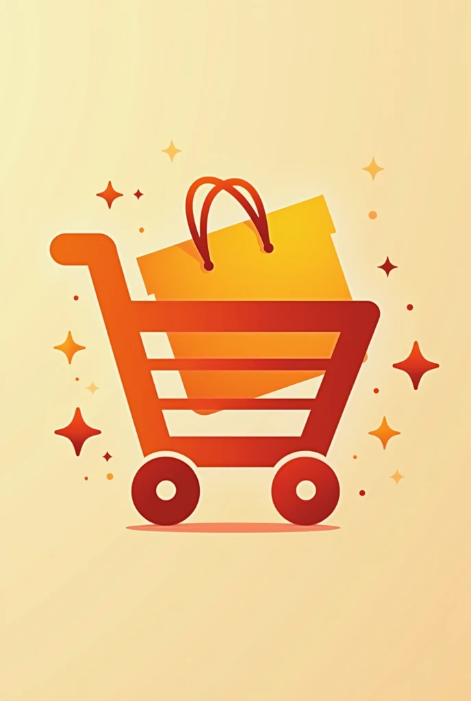 "Create a modern and vibrant logo that represents an online store of ...