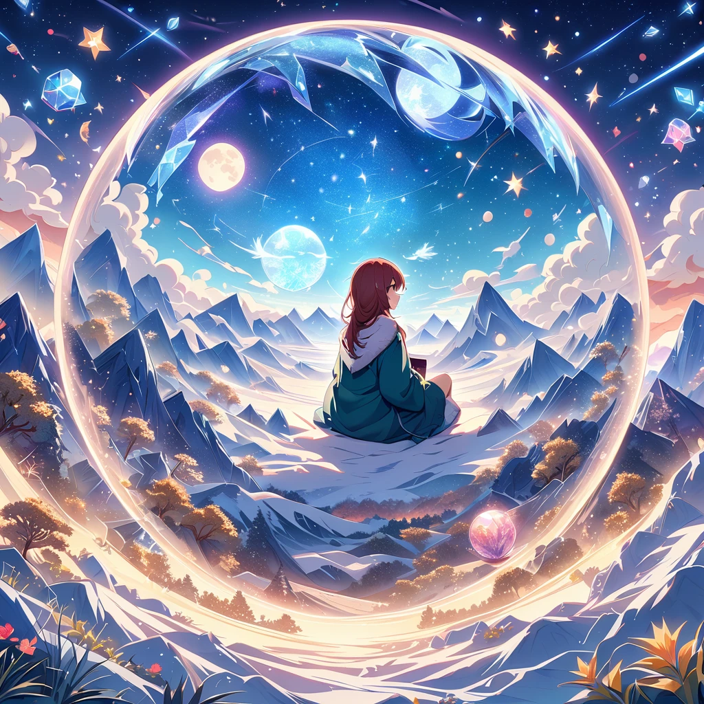 Highest quality, masterpiece,Highest quality, masterpiece,"Bubble Realm ...