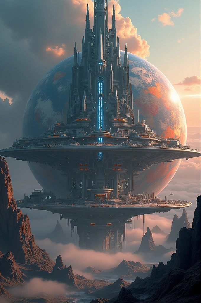 Create a artificial planet while incorporating the four subsyments ...