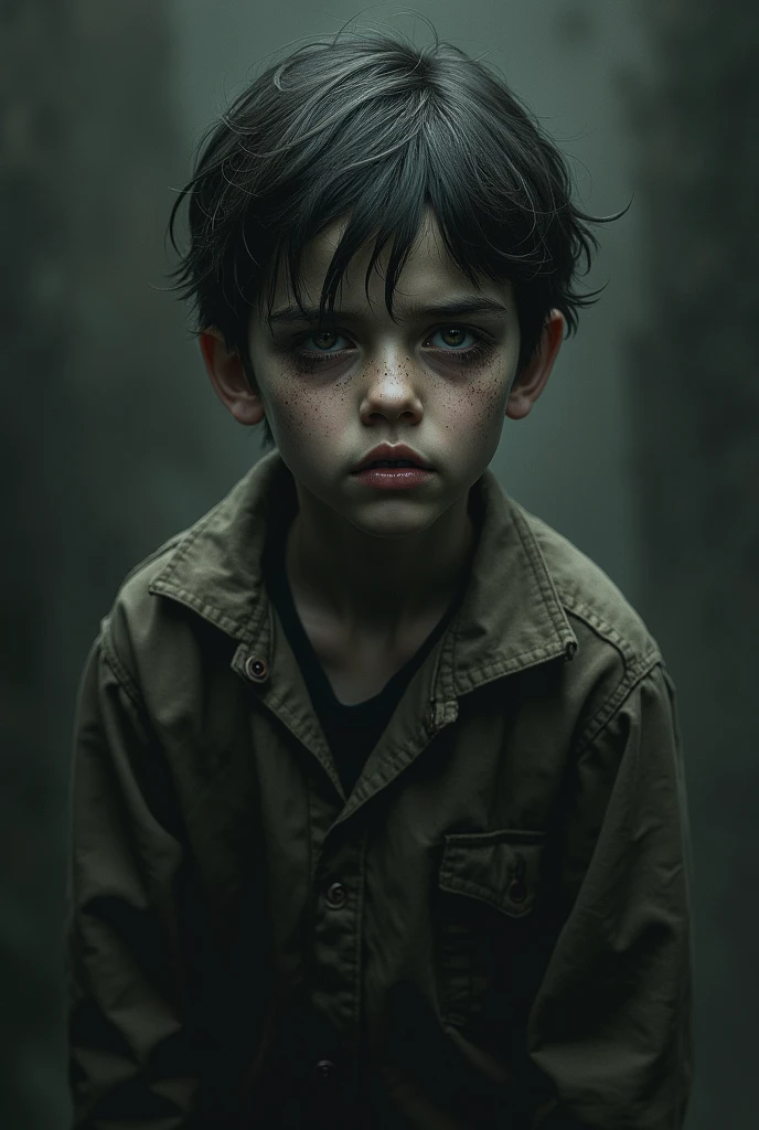 He's a scary boy - SeaArt AI