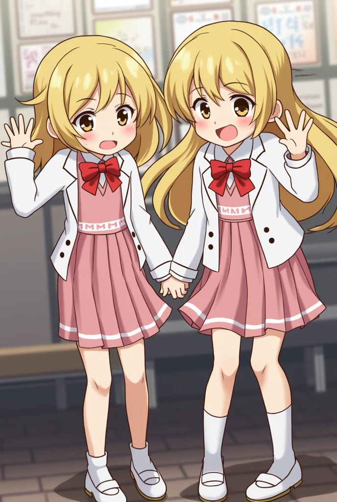 Rin Kagamine and Len Kagamine from Vocaloids Virtual Singer singing in ...