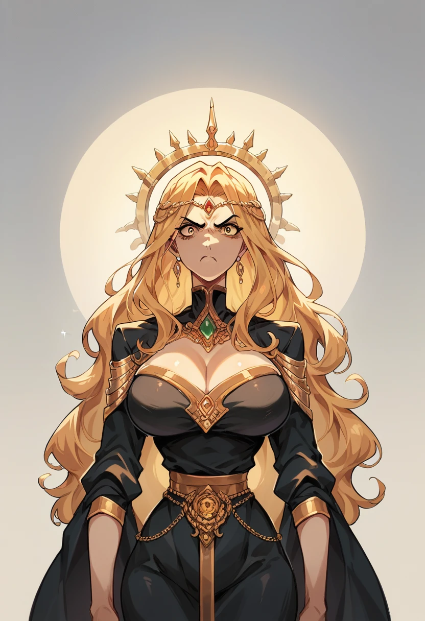 NSFW, A woman in provocative royal robes, modest bust and a narrow waist - SeaArt AI