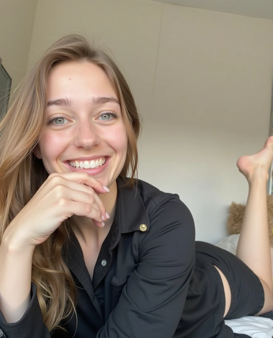 Beautiful 18 year old woman, Brown hair - SeaArt AI