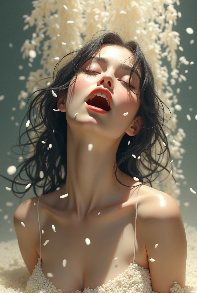 Ahegao Rice Shower - SeaArt AI