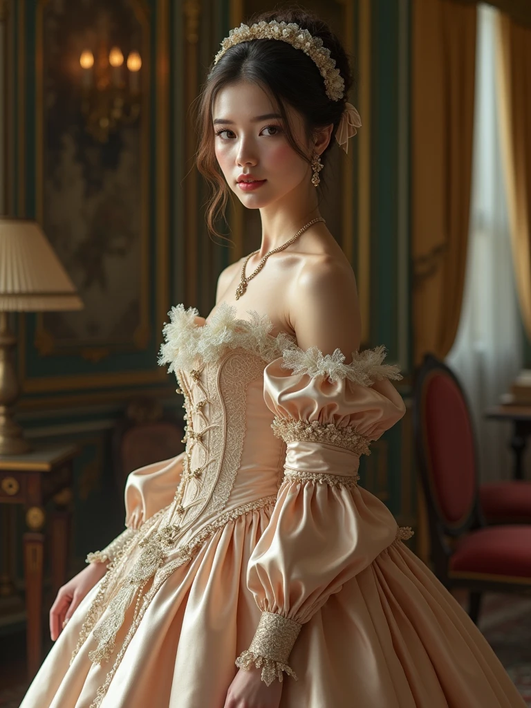 Woman in Victorian outfit - SeaArt AI