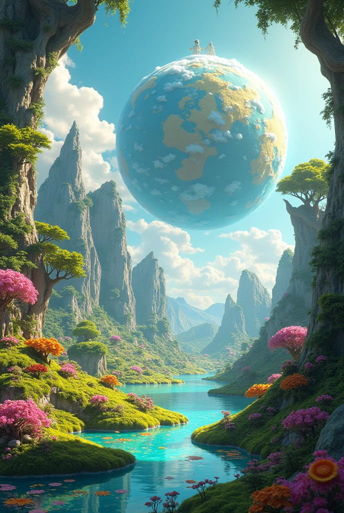 Planeta terra com o nome patty povao - SeaArt AI