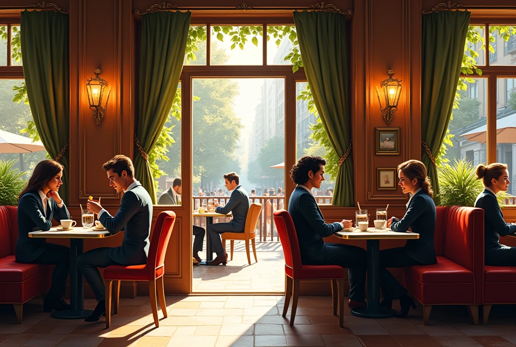 Cafe - SeaArt AI
