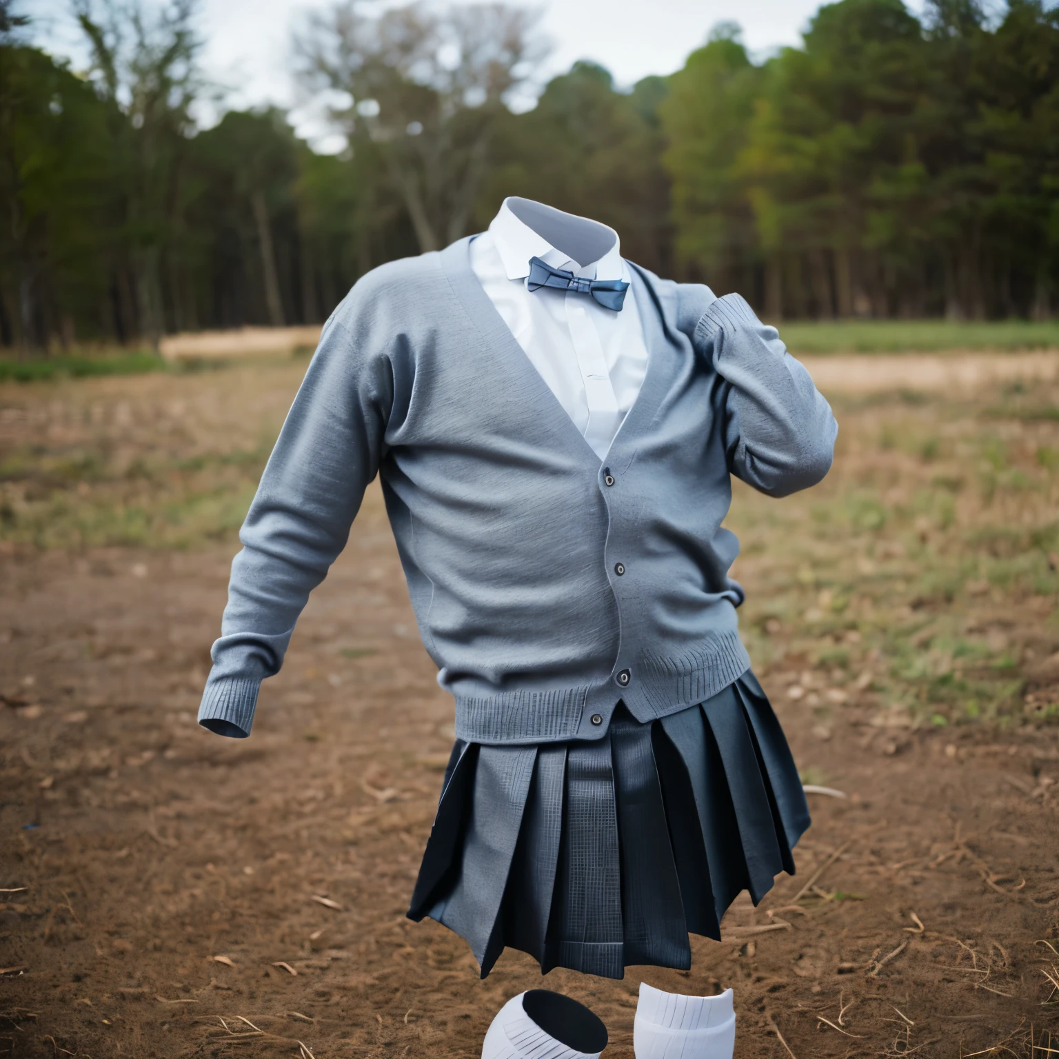 There is a man in a school uniform posing for a picture - SeaArt AI