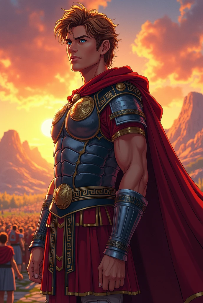Alexander the Great Anime - SeaArt AI
