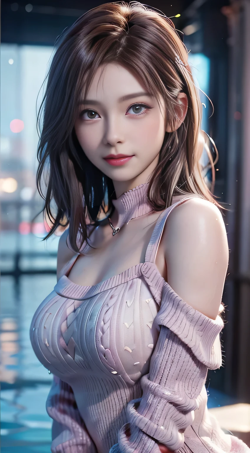 A woman in a pink dress posing for a picture - SeaArt AI