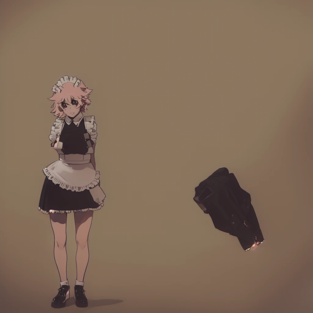 Mina Ashido in a maid outfit - SeaArt AI