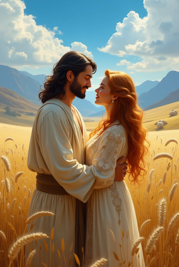 Isaac and Rebecca from the Bible - SeaArt AI