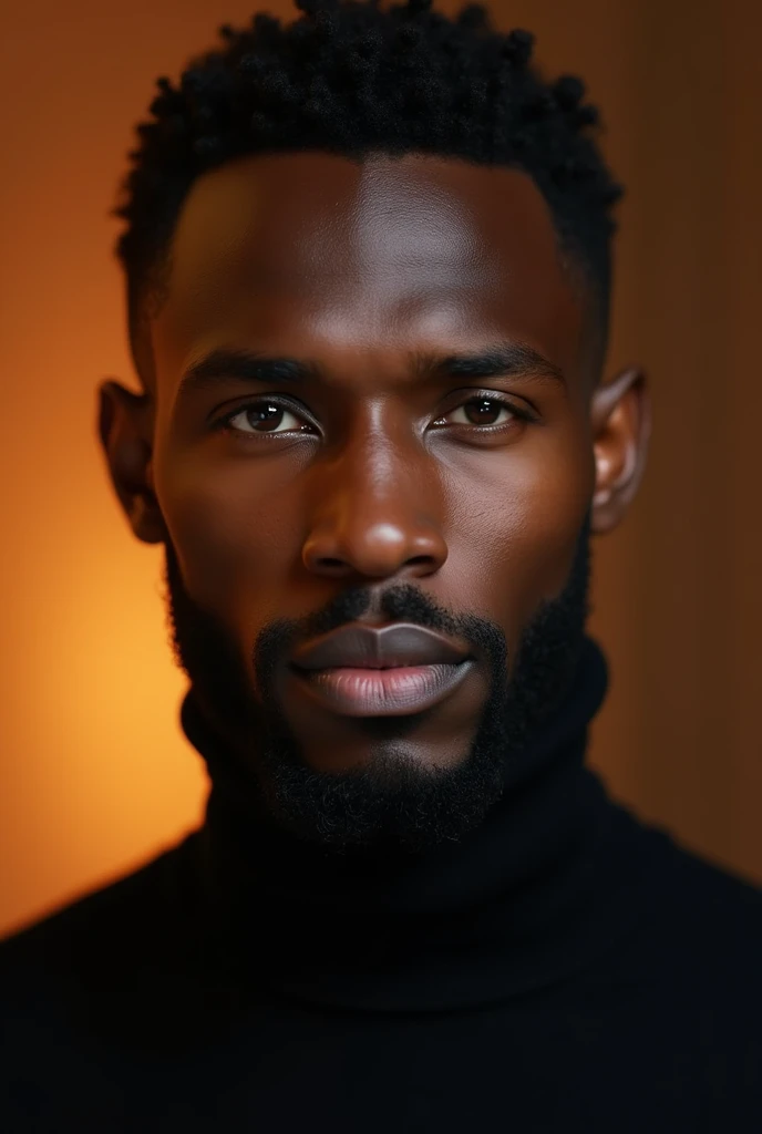 A black man picture for Profile picture but don't add mouth - SeaArt AI