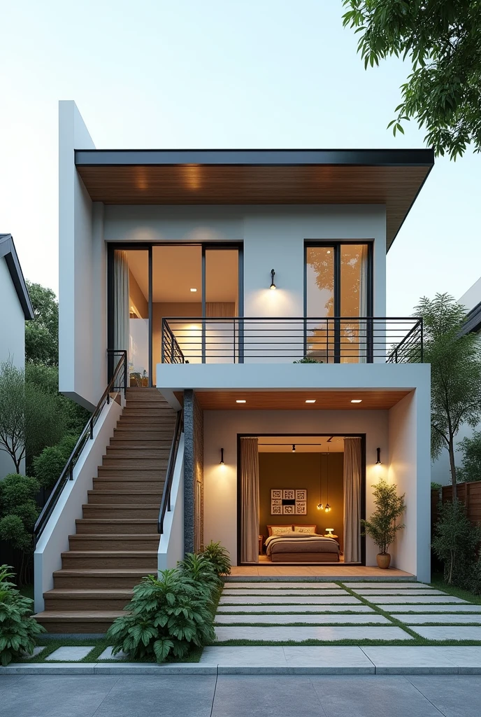 "This 130 square meter detached house is elegantly designed with an ...