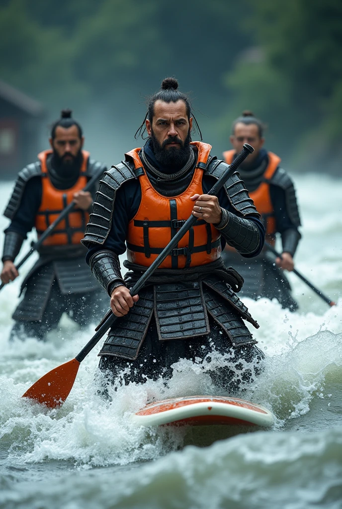 Highest quality、Ultra-high resolution、8k、RAW Photos、Japanese Samurai ...