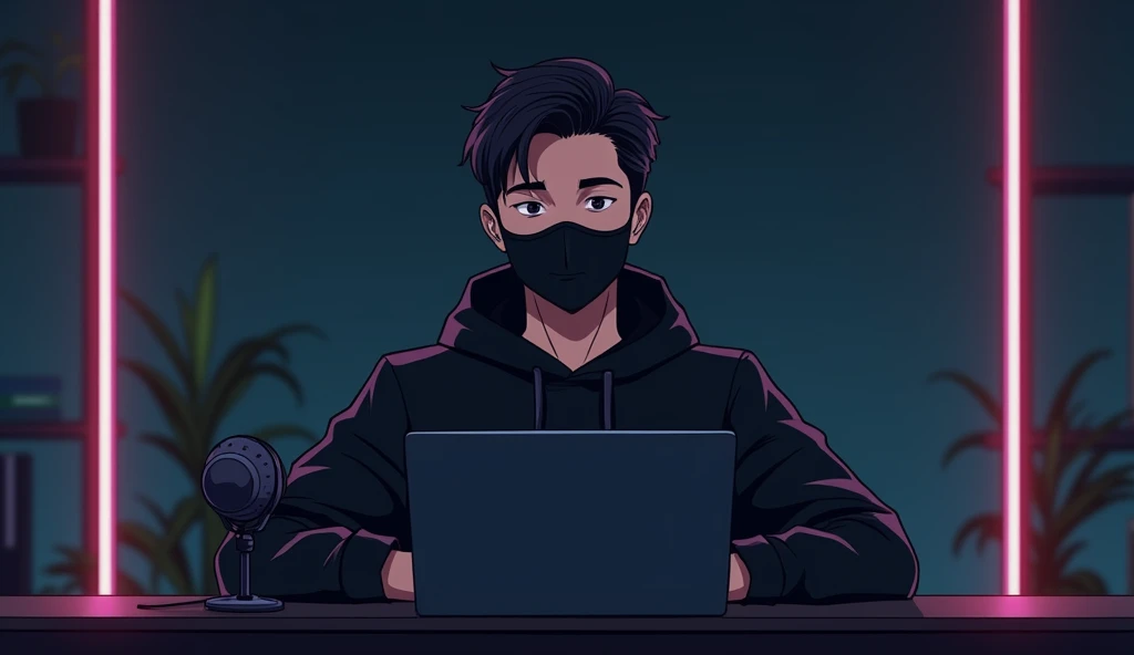 Create an anime-friendly looking male business character who appears ...