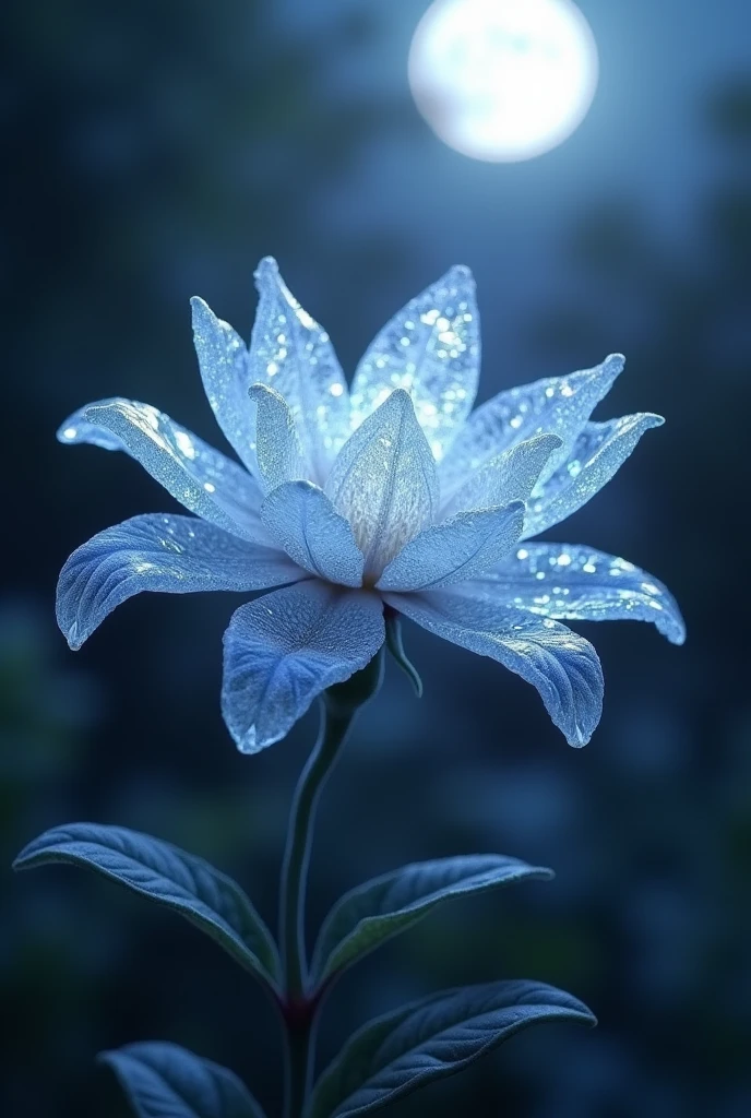 A flower grew, one of a kind.. Its petals were made of such pure ...