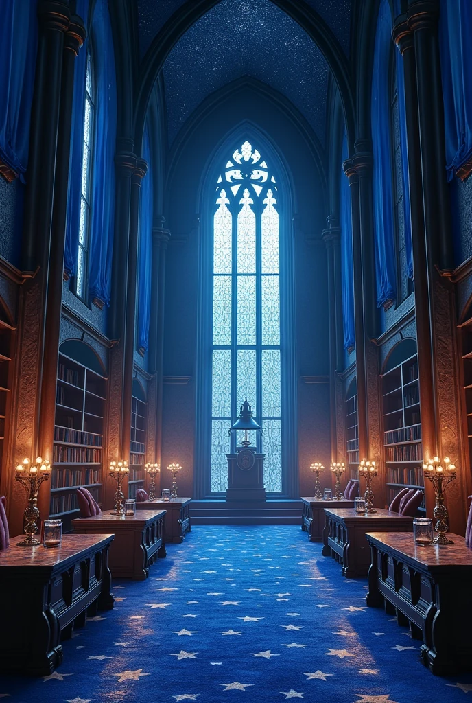 Castle Towers, Harry Potter, Ravenclaw, Halls, arched windows - SeaArt AI