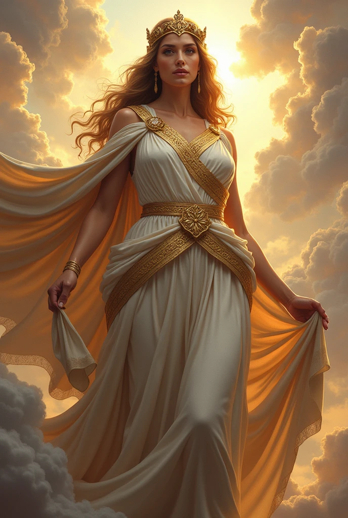I would like to create a picture of the Greek goddess Hera, with his ...