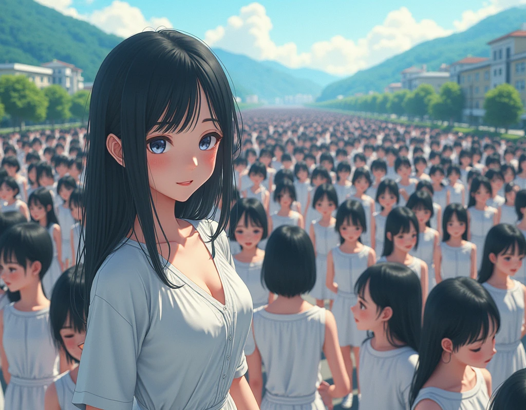 Japanese Clone girls=Myself)))))), (((best masterpiece Clone girls Raw ...