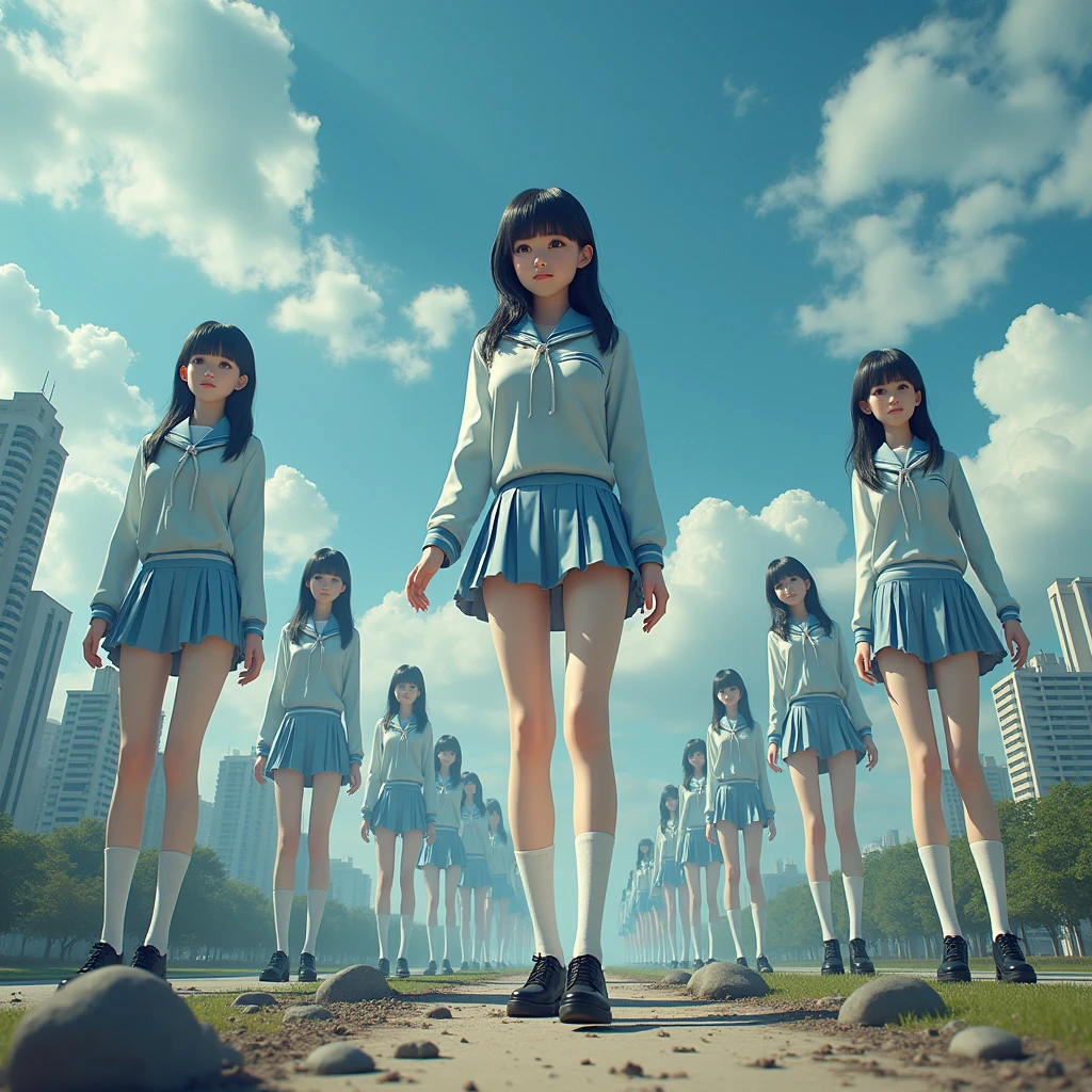 (((giant clone-girls art))), (((16k, 最高品質, 超高解像度 ))), (((((それ - SeaArt AI