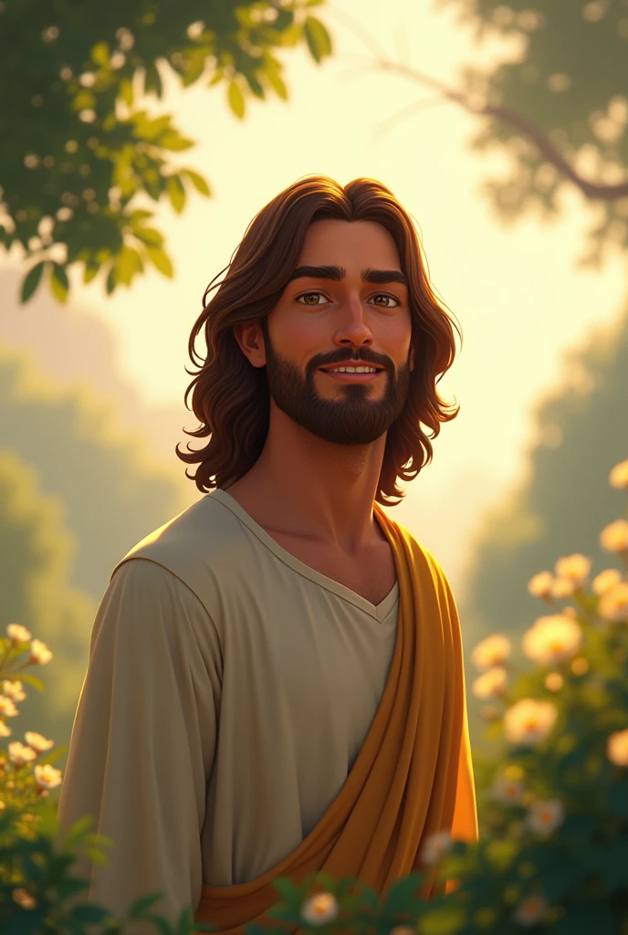 Generates a Disney Pixar-style AI of Jesus of Nazareth as an adult ...
