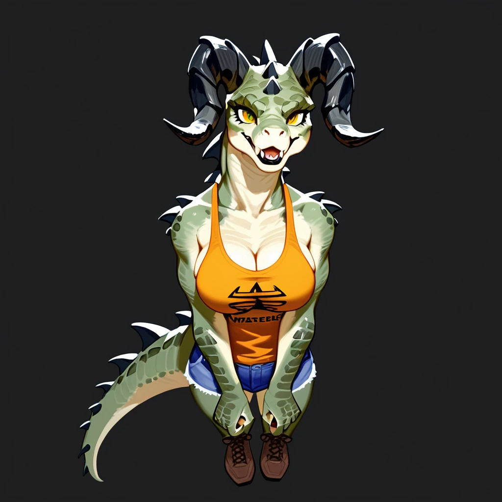 Female deathclaw girl. From fallout