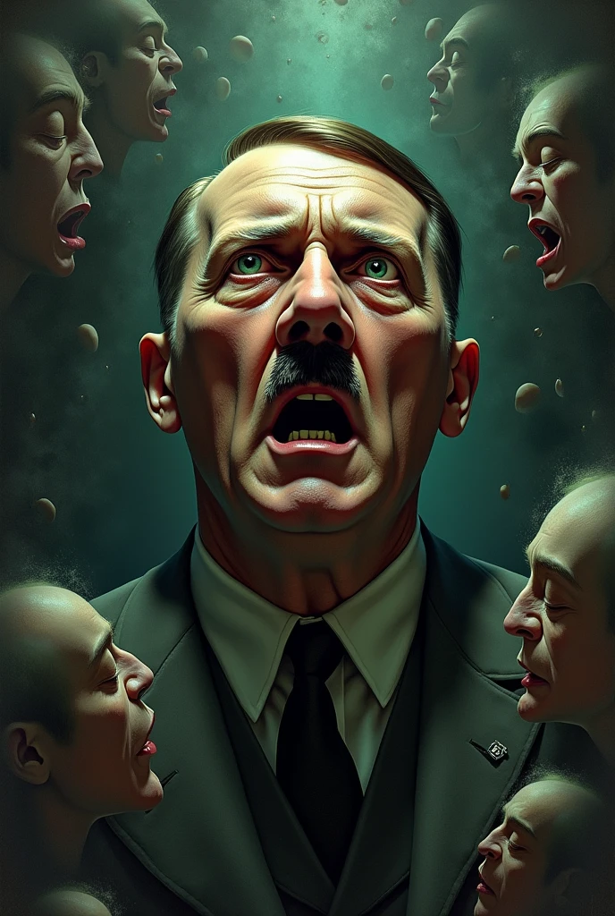 Hitler on LSD - SeaArt AI
