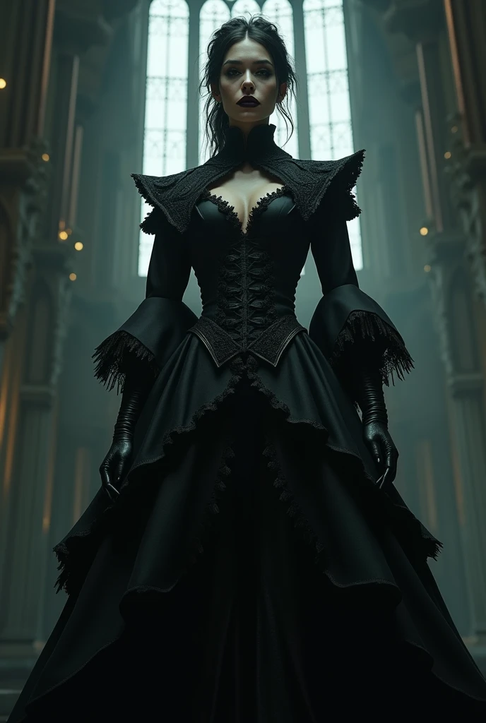 Big ass gothic girl - SeaArt AI