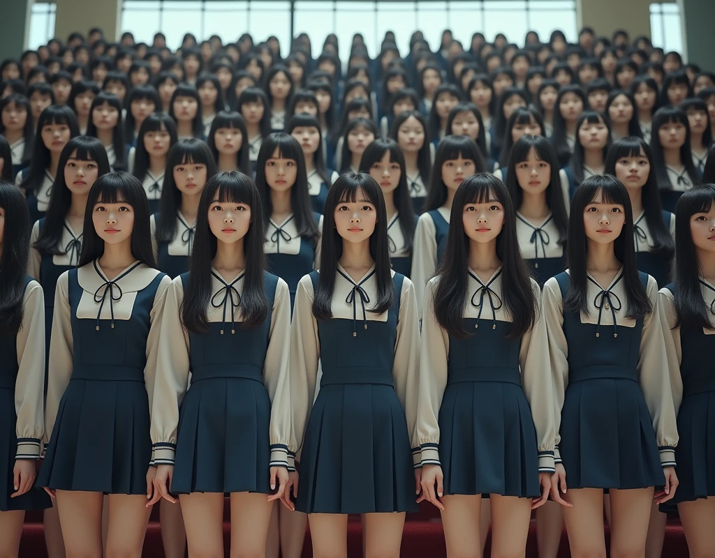 (Japanese Clone-girls=Myself), (Super Best masterpiece Clone - SeaArt AI