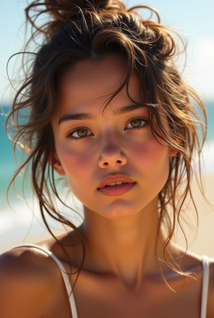 Foto RAW, una foto de retrato de cerca de Grace Caroline Currey en ...