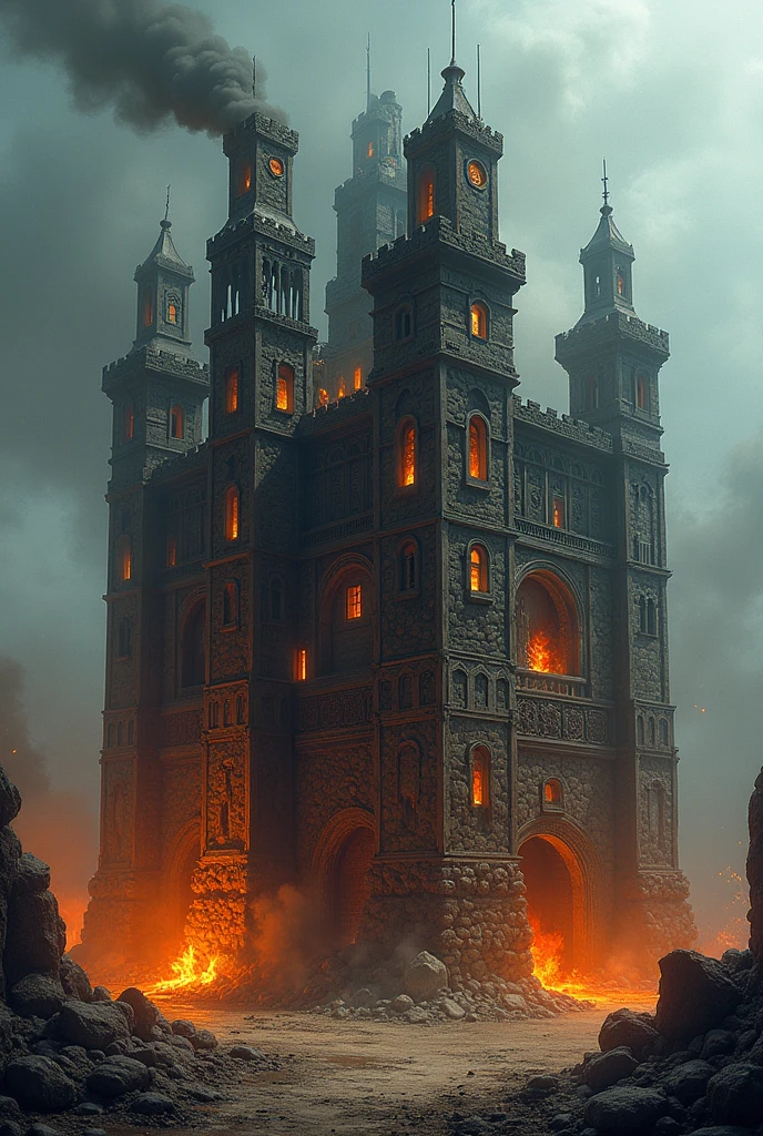 The Chaos Fortress is an imposing war structure, constructed from ...