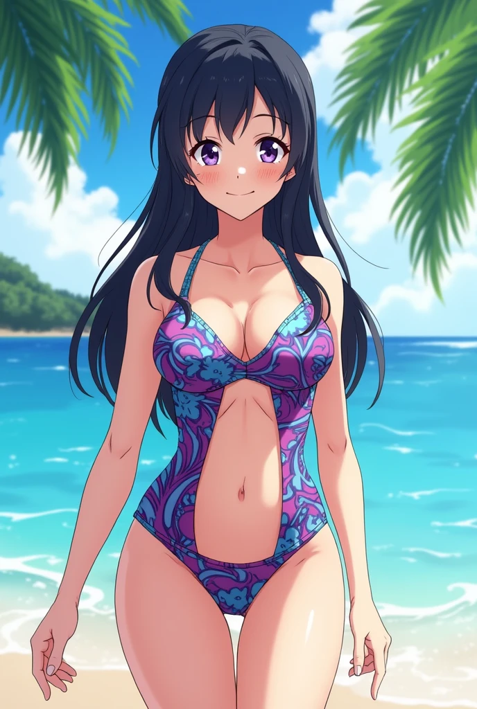 Hinata in swimsuit - SeaArt AI