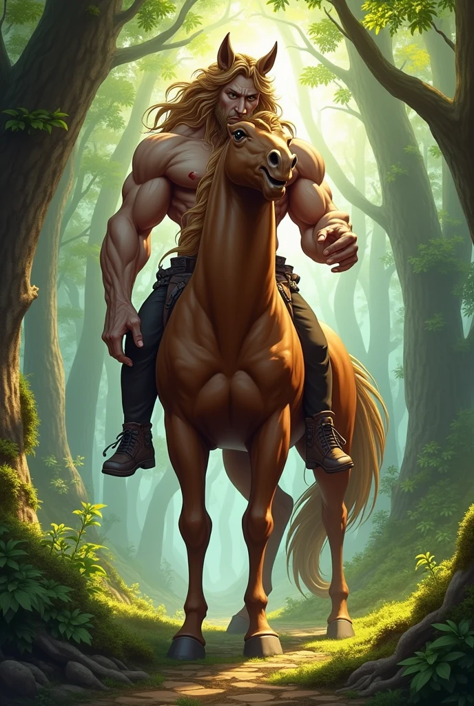 (Half-beast, half-man centaur)、 - SeaArt AI