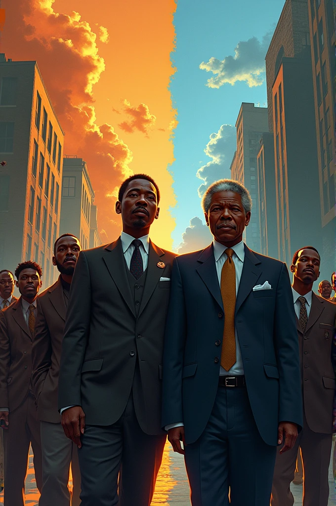 Title**: “United Against State Racism” ### **layer**: - SeaArt AI