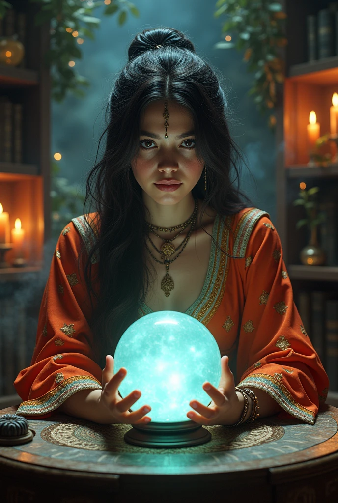Fortune teller beautiful - SeaArt AI