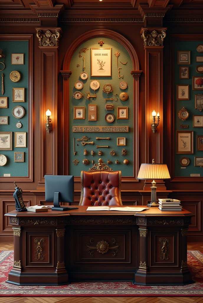 A antique luxurious office for electrical engineer and some Electrical ...