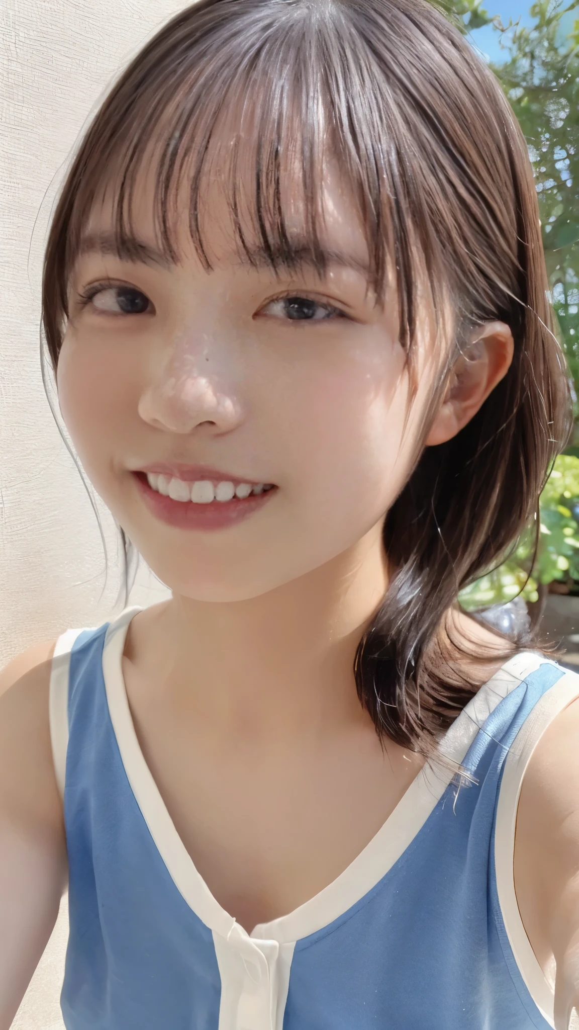 Portrait photo of realyami , bokeh,short twintails, (highly detailed ...