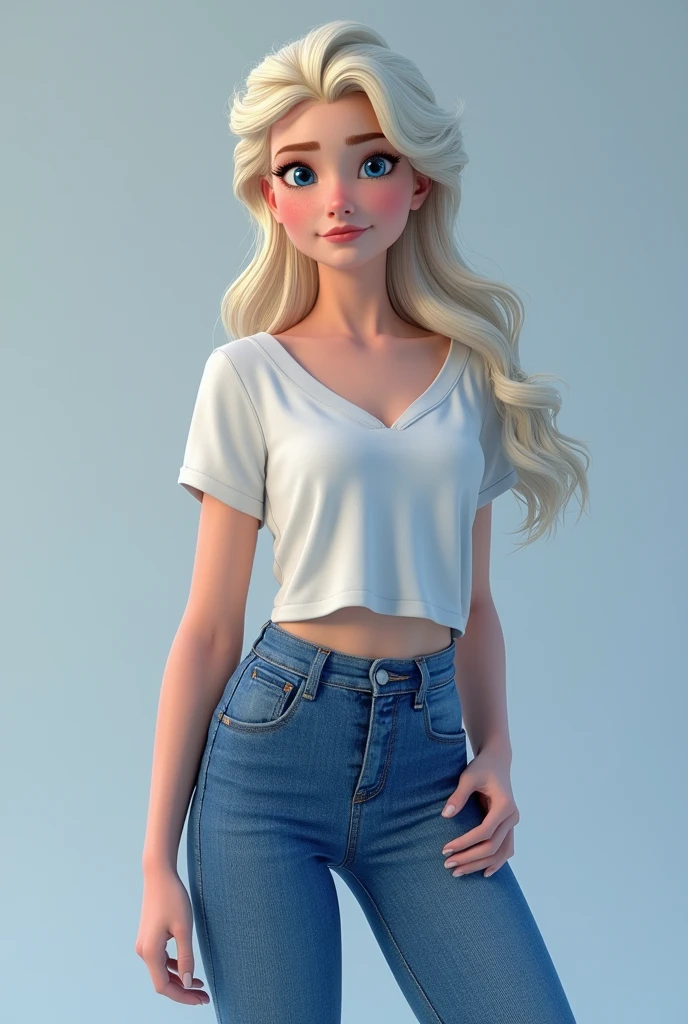 Elsa jeans - SeaArt AI