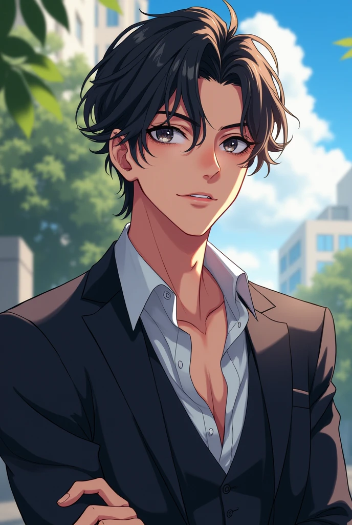 An anime character who is handsome - SeaArt AI