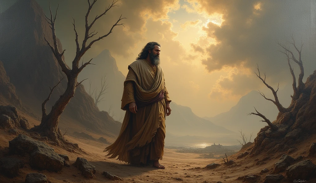 Image of the book of job from the bible - SeaArt AI