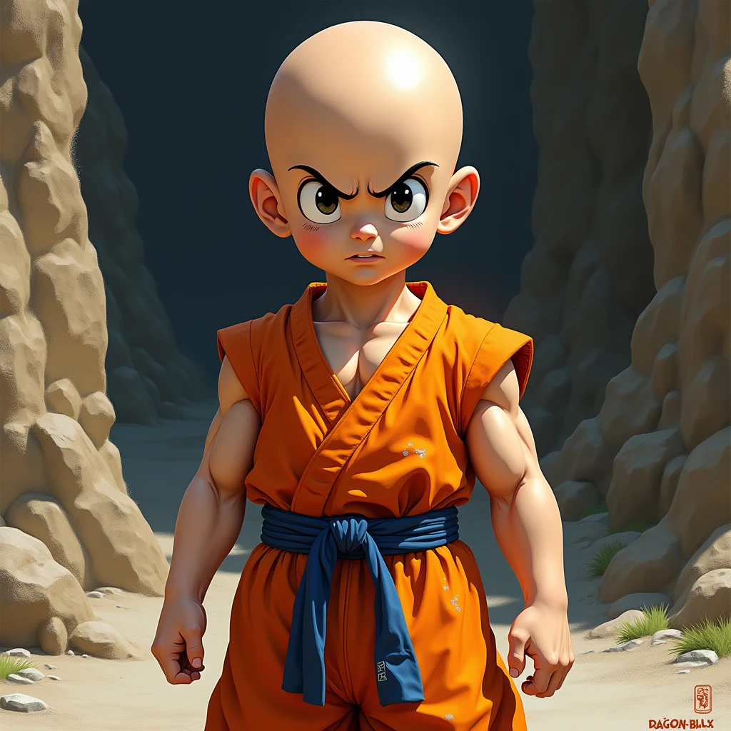 Krillin in Dragon Ball Real - SeaArt AI