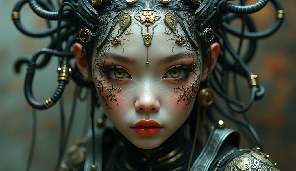 Inspired by Terry Gilliam and Tim Burton, Strange asian female of ...