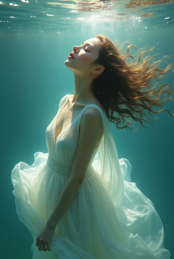 Wet girl - SeaArt AI