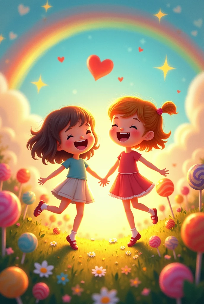 Sunshine, lollipops and rainbows Everything that's wonderful is what I feel When - SeaArt AI