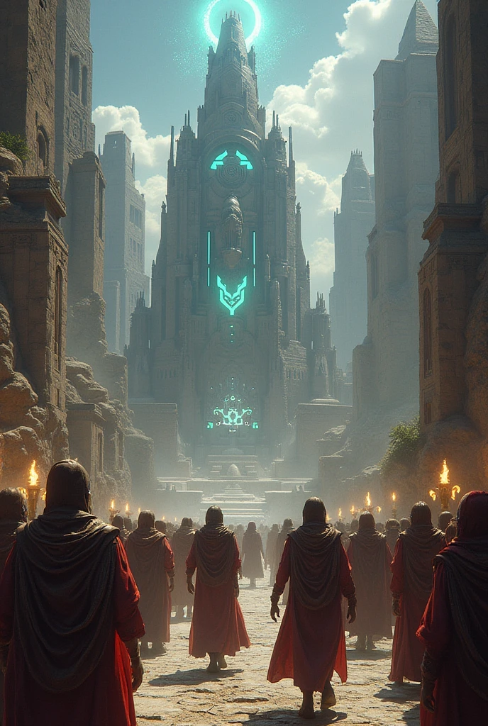 Advanced ancient civilization Fantasy - SeaArt AI