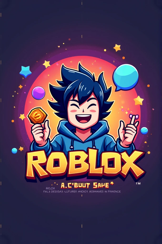 Roblox account shop logo - SeaArt AI