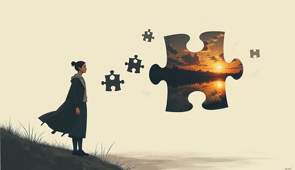 As more pieces fall into place, the puzzle turns into a beautiful ...